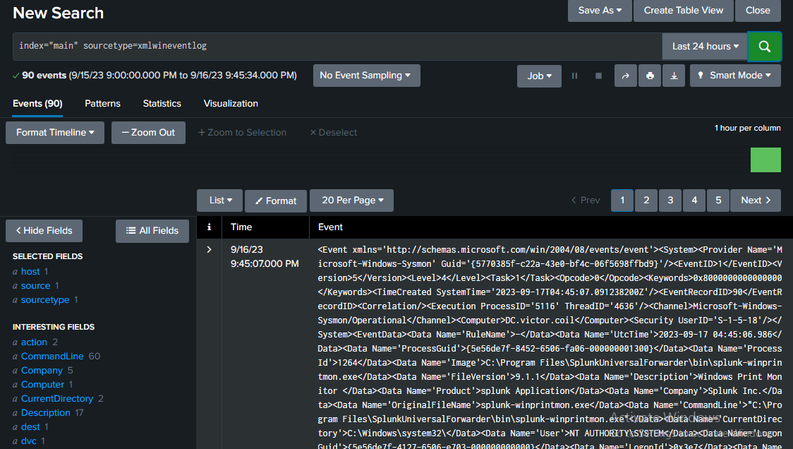 Enhanced Logging and Intrusion Detection: Deploying Splunk, Sysmon and Snort - Victor Coil ...